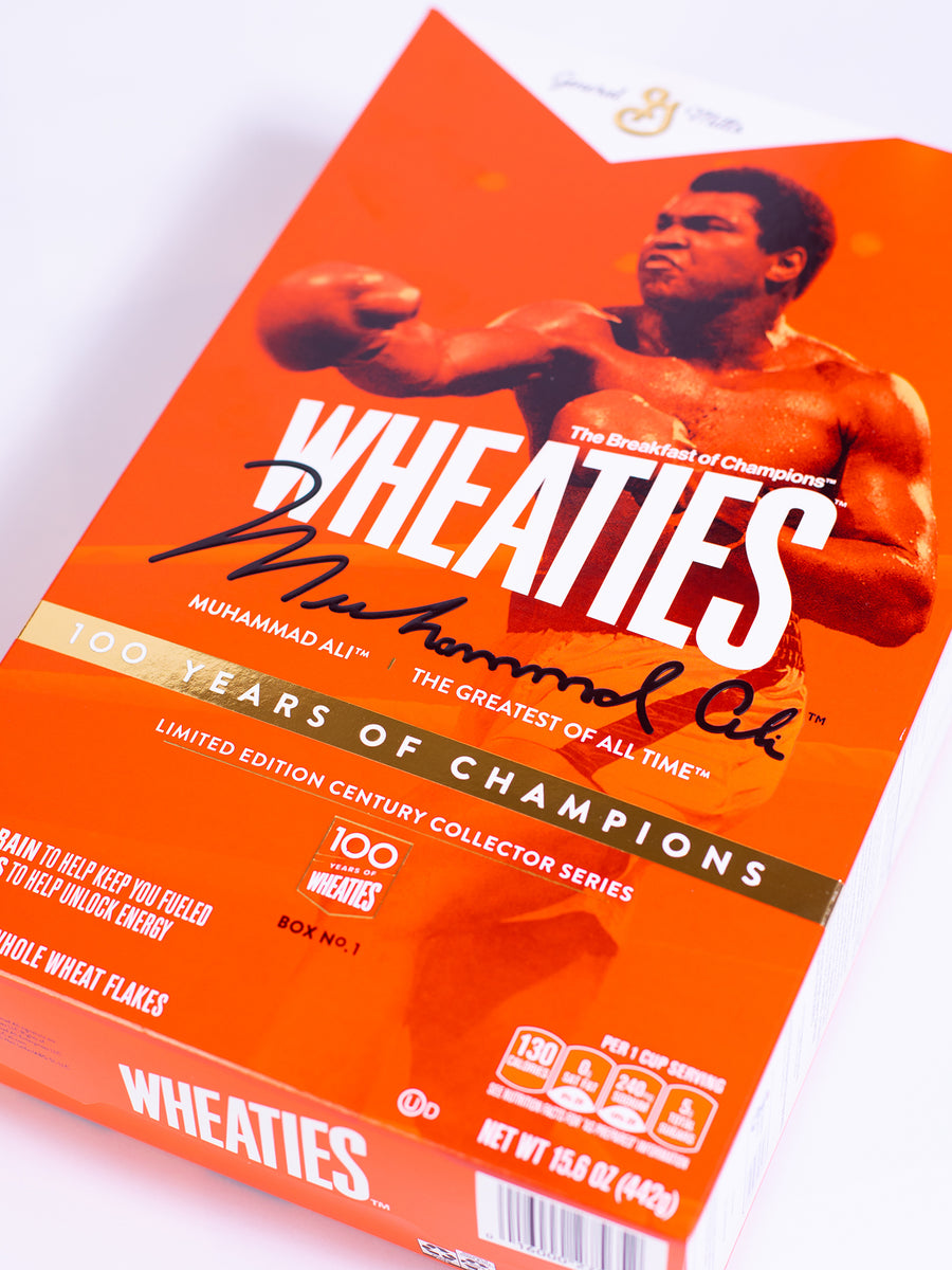 Wheaties Century Collection Gold Box #1: Muhammad Ali – Wheaties Shop